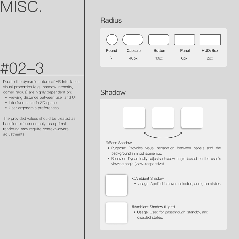 ShadowPlayVR UI Design
